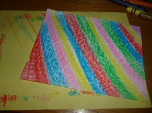 Kids DIY how to make your own scratch art paper