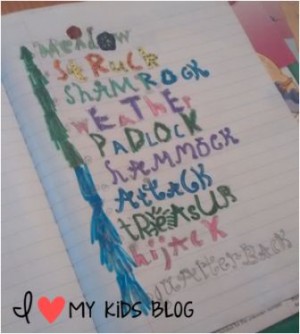 10 fun ways to practice spelling words!